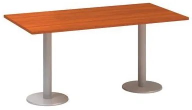 Alfa Office  Konferenční stůl Alfa 400 s šedým podnožím, 160 x 80 x 74,2 cm, dezén třešeň
