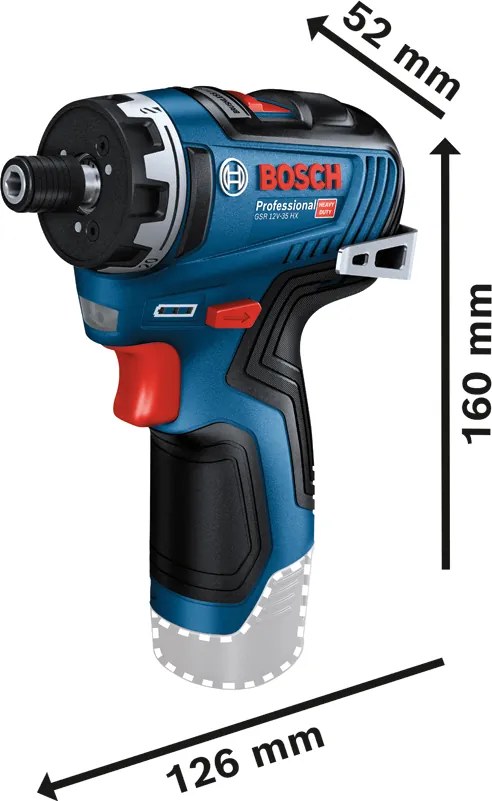 BOSCH GSR 12V-35 HX 0 601 9J9 103
