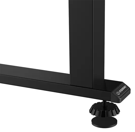 Lama Plus Elektricky výškově nastavitelný stůl UPLIFT — 160 cm, černá