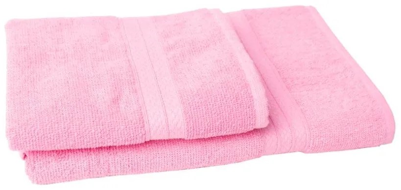 Faro Bavlněný ručník Neron 50x90 cm růžový