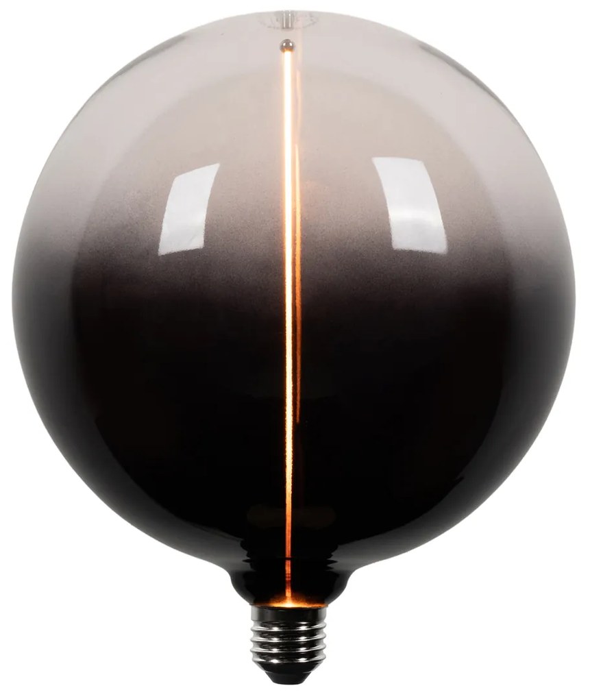 LED žárovka E27 G200 kouřová 4W 100lm 1800K