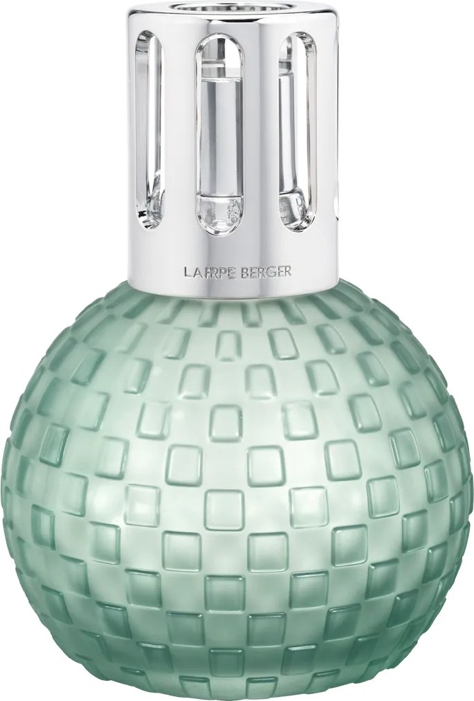 Maison Berger Paris dárkový set katalytická lampa Disco saténové zelená & náplň Zest of Verbena 250 ml