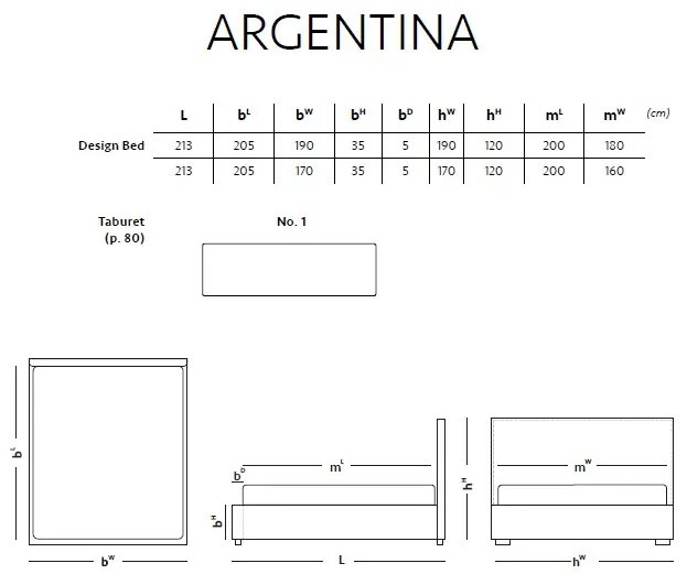 Materasso Čalouněná postel ARGENTINA boxspring ROZMĚR: 2x (100x200) cm - boxspring