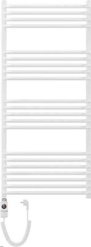 Mexen Apollo, elektrické topné těleso 1210x550 mm + topná tyč 600 W, bílá, W117-1210-550-2600-20