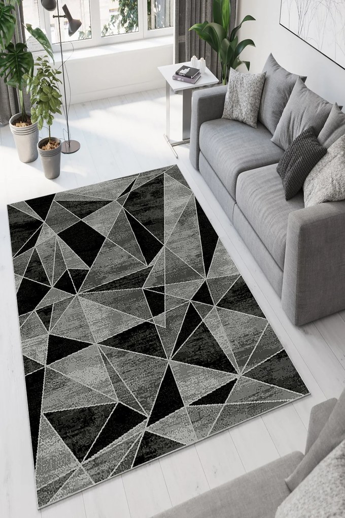 Conceptum Hypnose Kusový koberec W942 - Grey, Šedá Rozměr koberce: 80 x 120 cm