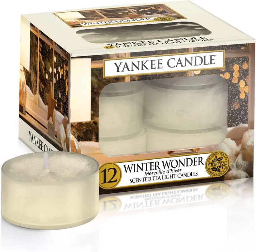 Yankee Candle vonné čajové svíčky Winter Wonder