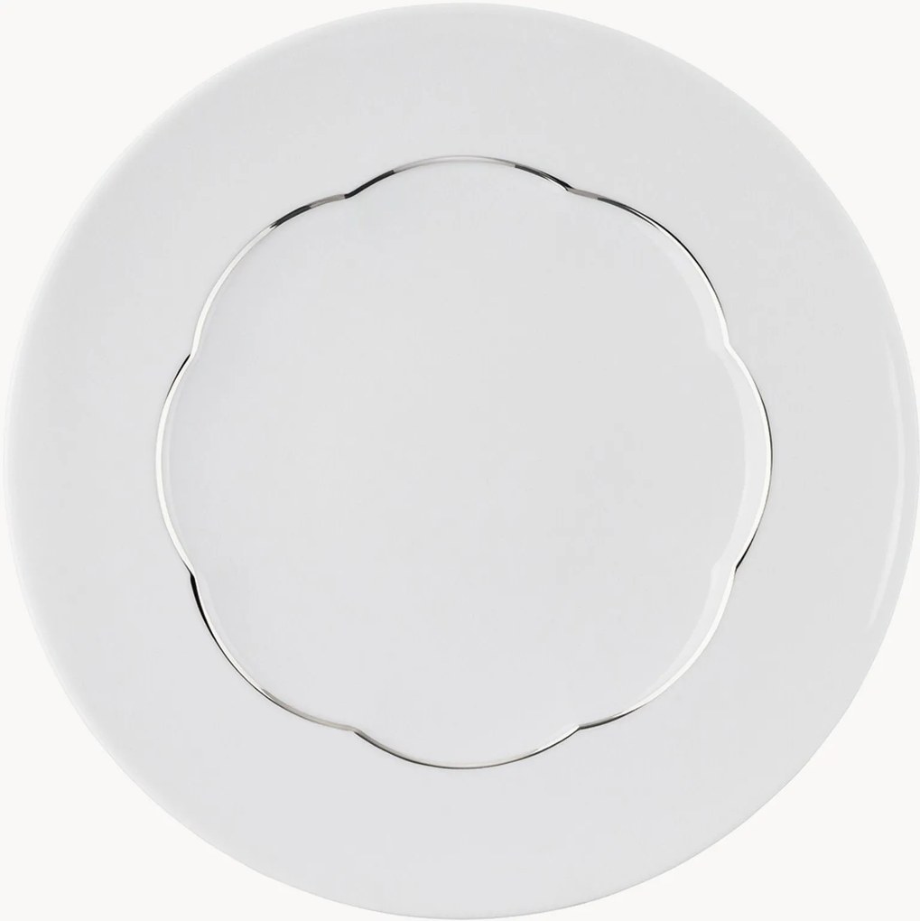 Sada snídaňových talířů z porcelánu Sonetto, 6 dílů