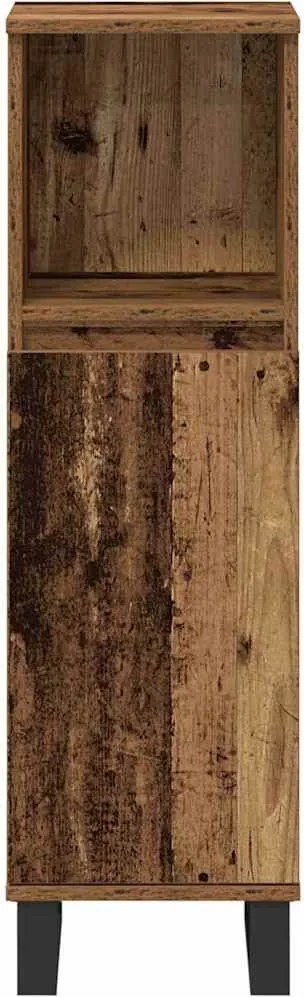 Sada koupelnového nábytku 3 ks Hnědá 30 x 30 x 180 cm 3378510
