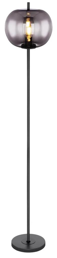Stojací moderní lampa BLACKY, 1xE27, 60W Globo BLACKY 15345S