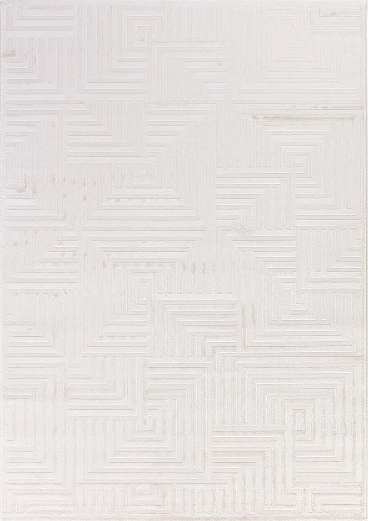 Ayyildiz, Kusový koberec Sahara 1114 Cream, 120x170, bílá, obývací pokoj