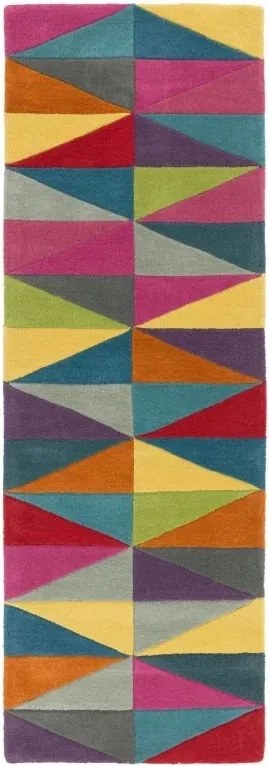 Barevný koberec Mode Triangles Rozměry: 140x200 cm