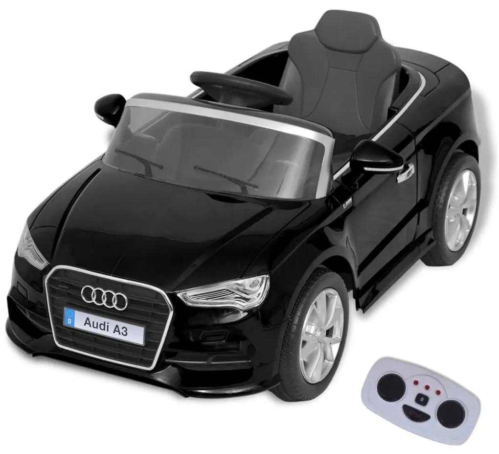 80150 vidaXL Elektrické dětské auto s dálkovým ovládáním Audi A3 černé |  BIANO