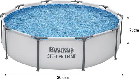 Bazén s rámem 305x76cm - BESTWAY 56406