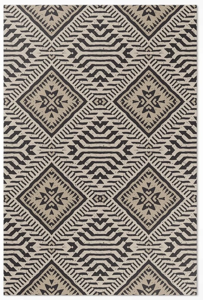 Wallfluent Vinylový Koberec S Potiskem Indiánský design boho ornament 120 x 180 cm