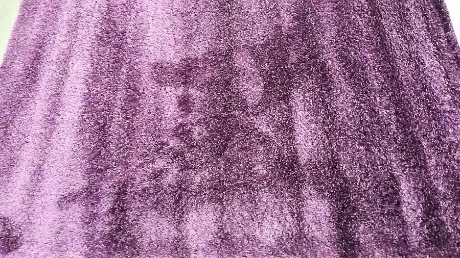 Kusový koberec SHAGGY OVO fialový 80x150
