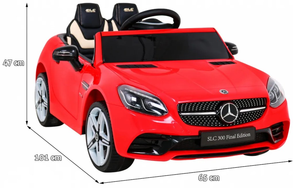 Dětské elektrické auto Mercedes Benz SLC300 Červené