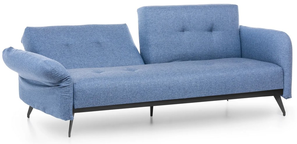 Hanah Home Rozkládací pohovka RON modrá 859FTN1368