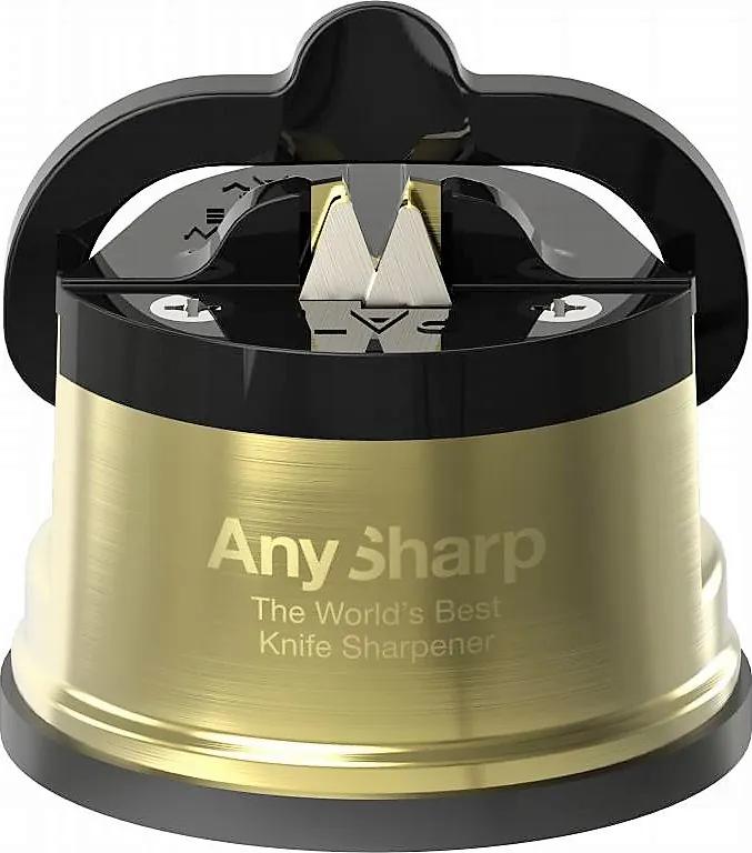 AnySharp Pro brousek na nože, mosazný (metalická barva)