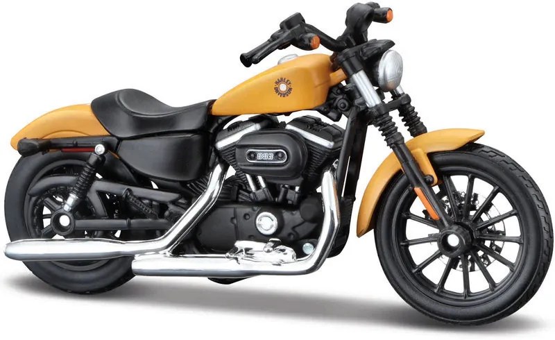 Maisto harley-davidson 2014 sportster iron 883 1:18 béžová