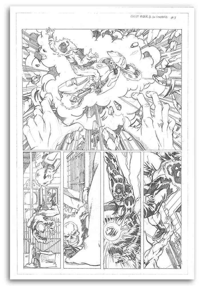 Gario Obraz na plátně Komiks o pouličním boji - Saqman Rozměry: 40 x 60 cm