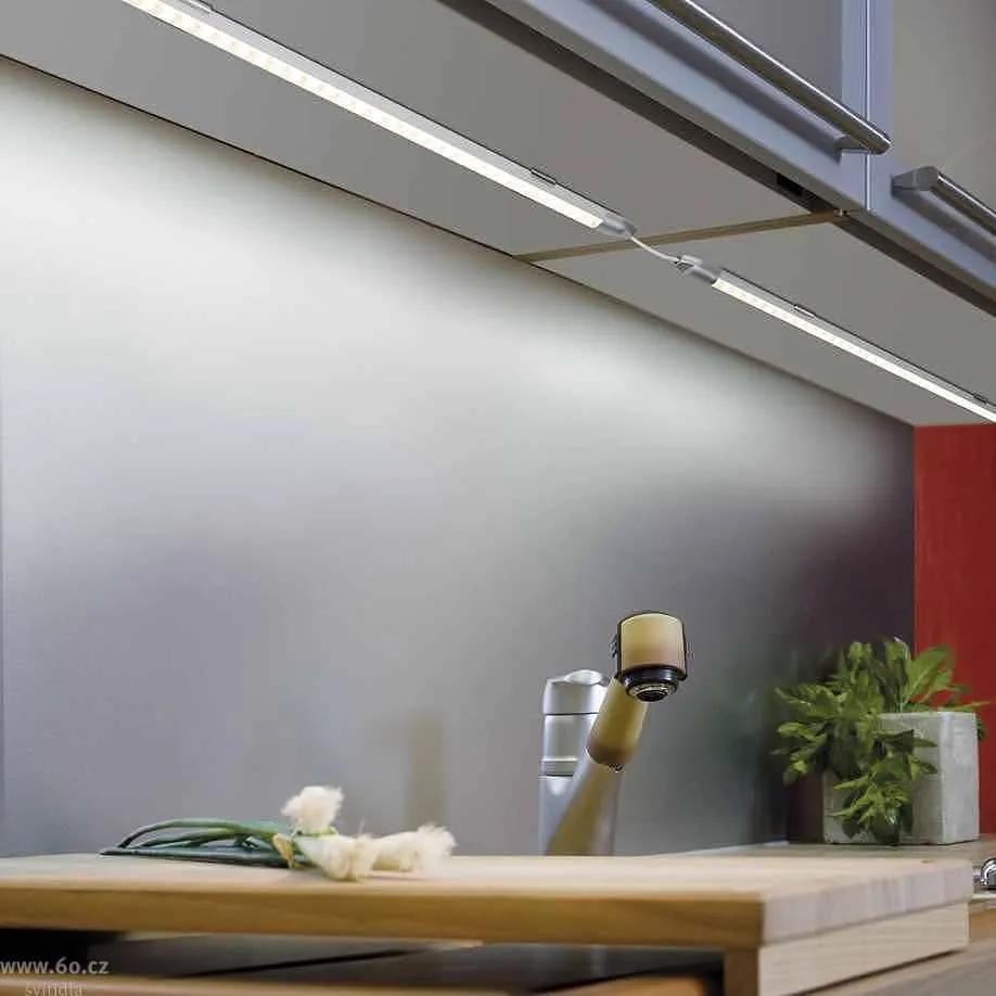 Paulmann 70284 LinkLight, základní set LED pásky v hliníkovém profilu s trafem pro osvětelní kuchyňské linky, 7,5W LED, 66cm