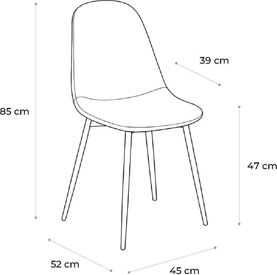 Jídelní set Osidda 4+1, bílá / zelená