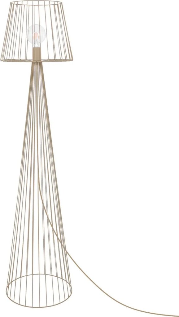 Stojací lampa drátěná industriální K-5817 Livia