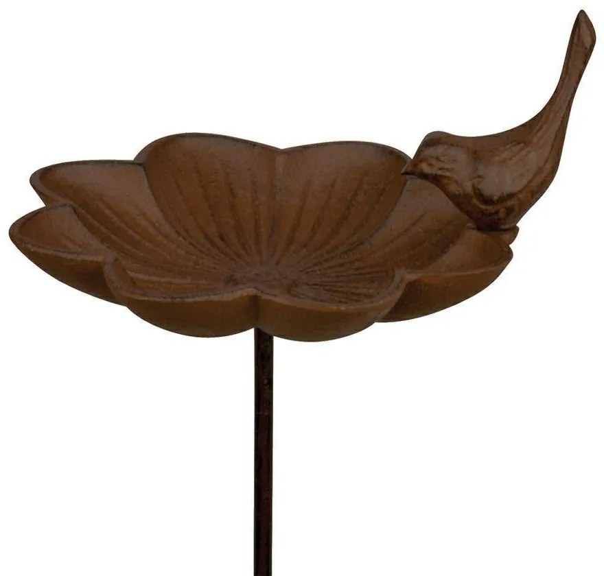 Stojací ptačí pítko BIRW III 91 cm hnědé