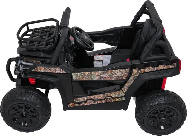 Elektrické terénní autíčko UTV LIFT černé