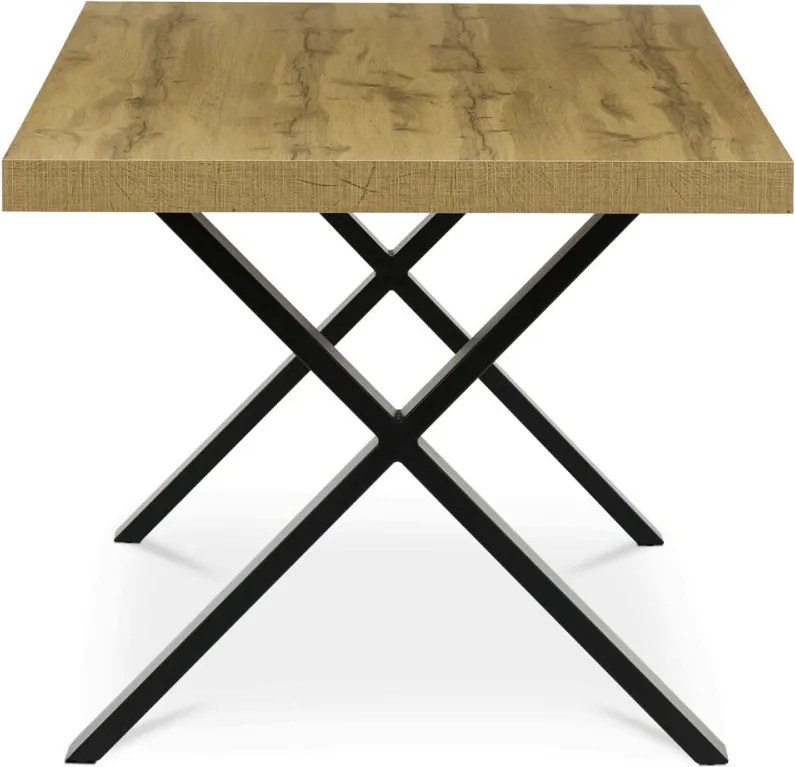 Jídelní stůl HT-R5316 OAK, lamino, dub (180 x 90) cm