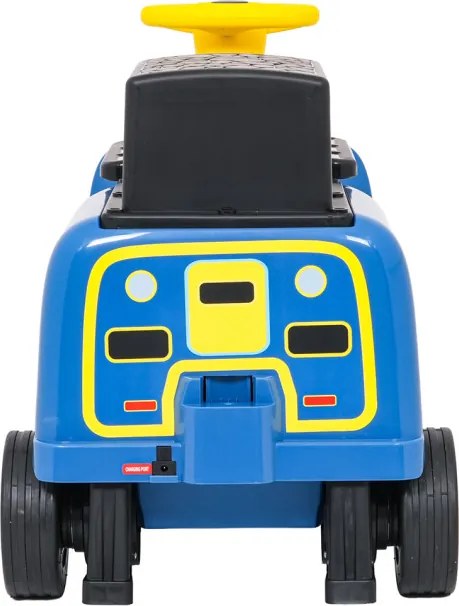 Elektrické autíčko lokomotiva modré