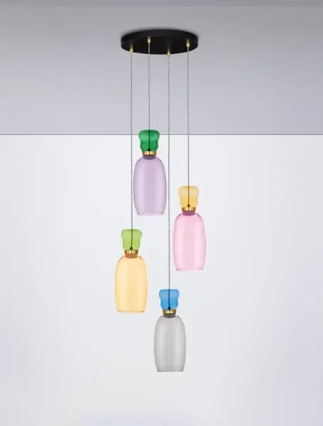 Designový lustr Pluma B