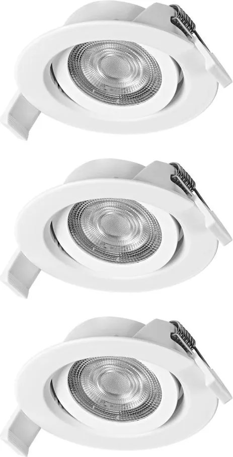 Osram - SADA 3x LED Podhledové svítidlo SPOT LED/4,9W/230V 2700K bílá