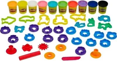 HASBRO Play-Doh Stamp 'n Shape Toolkit / Modelovací hmota / Sada / od