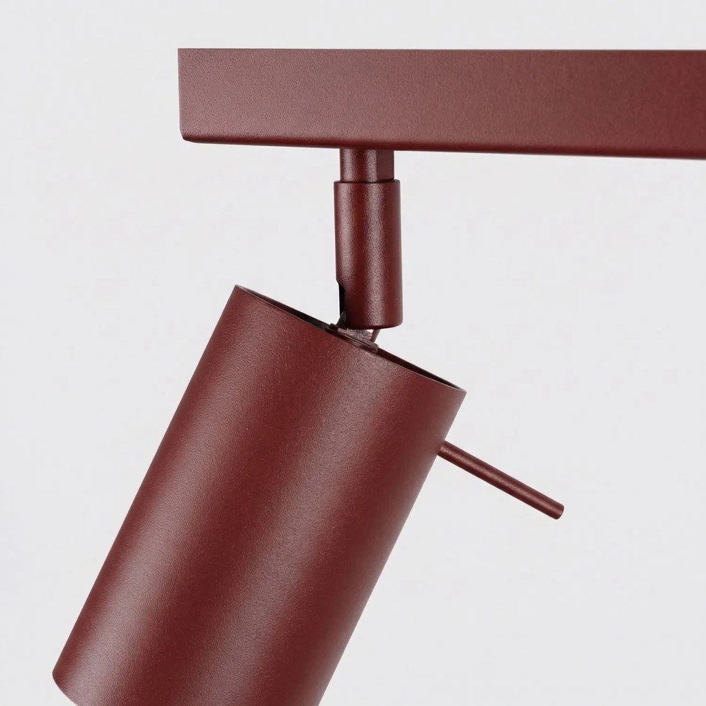 Sollux Lighting Stropní svítidlo RING 4L bordó