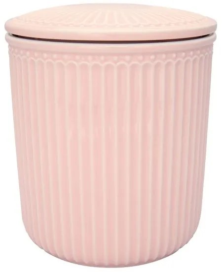 GreenGate Porcelánová kuchyňská dóza Alice Pale Pink-1800ml