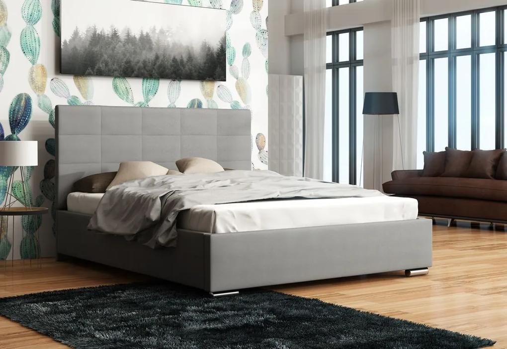 Čalouněná postel Fox 4 160 x 200 cm + matrace + rošt