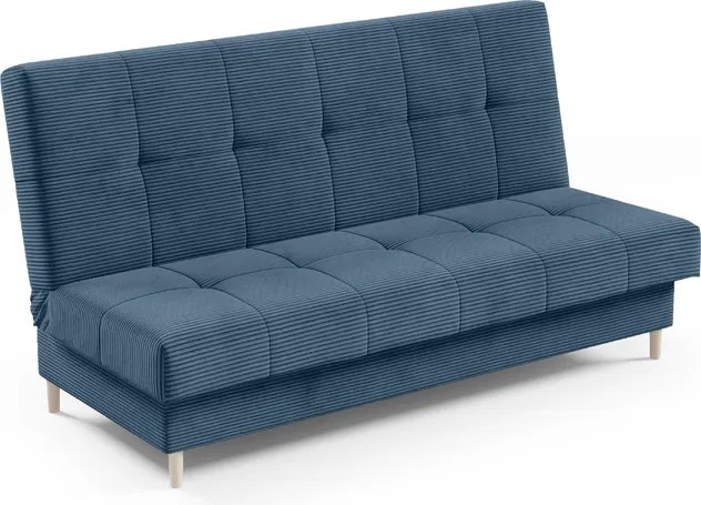 Eka Pohovka NOTTI, 200 cm Barva látky: Černá (Poso 135)