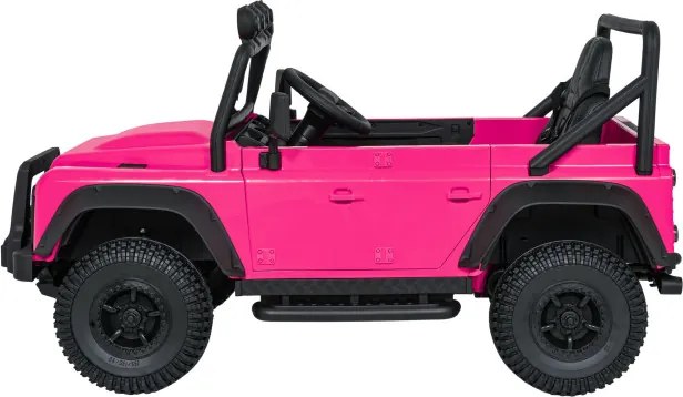 Elektrické autíčko Land Rover Defender 110 SVX růžové