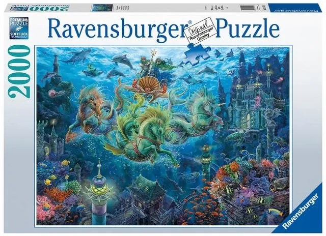 Puzzle ravensburger 171156 pod vodou 2000 dílků