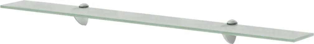 vidaXL Plovoucí skleněná police 90x10 cm 8 mm [243760] Barva: Bílá