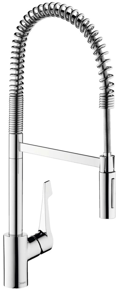 Hansgrohe Cento - Dřezová baterie XXL, Semi-Pro s flexibilním ramenem, EcoSmart, chrom 14806000