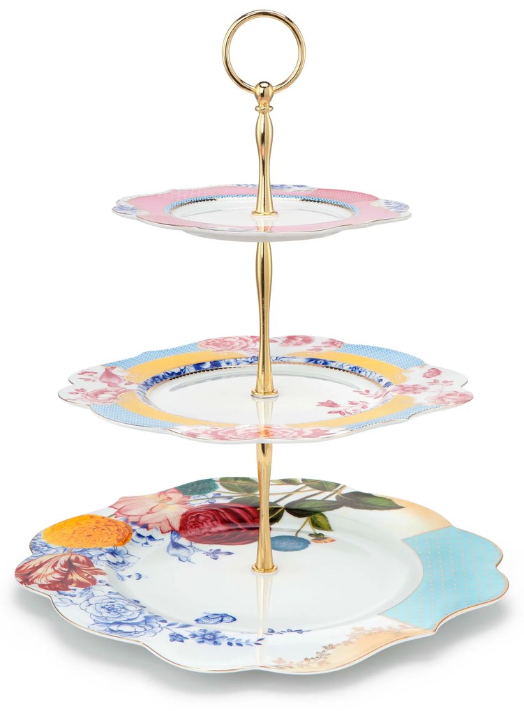 ROYAL CAKE STAND, Třípatrový etažér