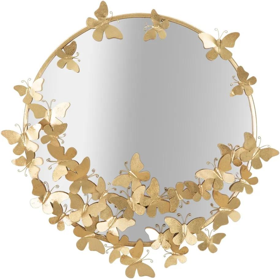 Nástěnné zrcadlo Mauro Ferretti Butterfly, ø 75 cm