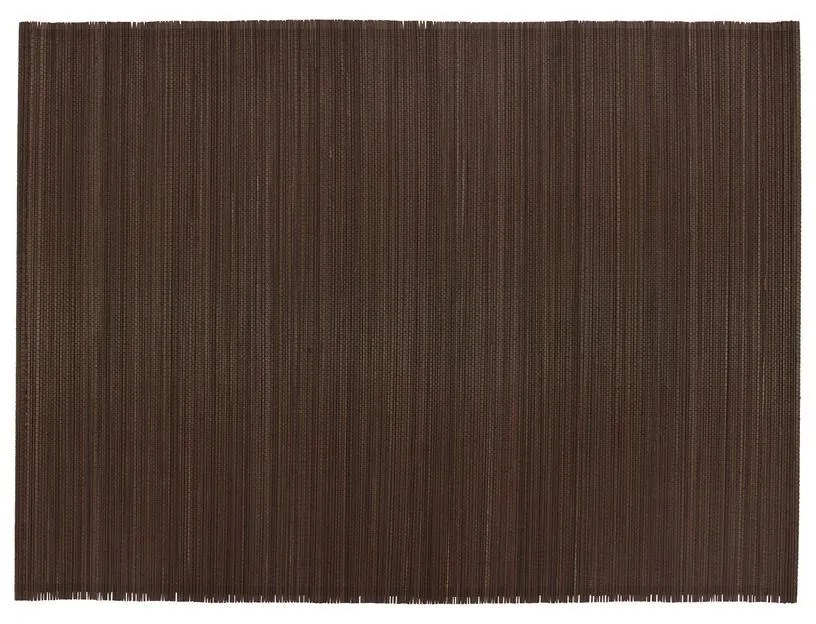 House Doctor Bambusové prostírání Bamb Brown - set 4 ks, hnědá barva