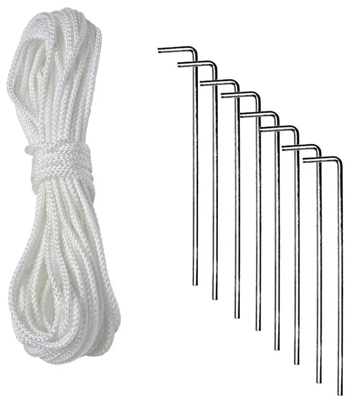 Párty stan v bílé barvě, 3 různé velikosti - 3x3m