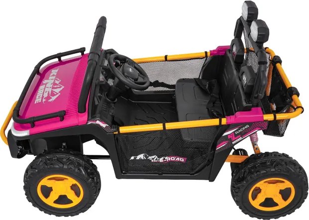 Elektrické autíčko Buggy UTV SPEED růžové