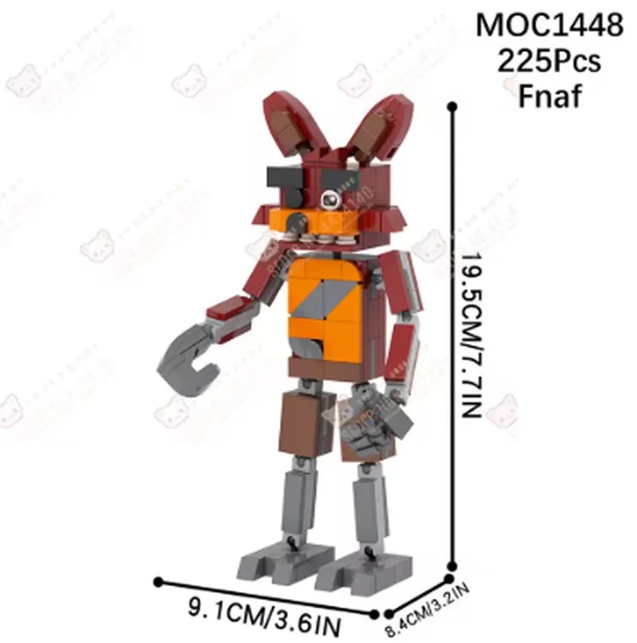 Stavebnice - FNAF Five Nights At Freddy´s Varianta: MOC1448