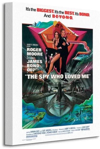 Art Group Obraz na plátně James Bond (The Spy Who Loved Me) Velikost: 30 x 40 cm
