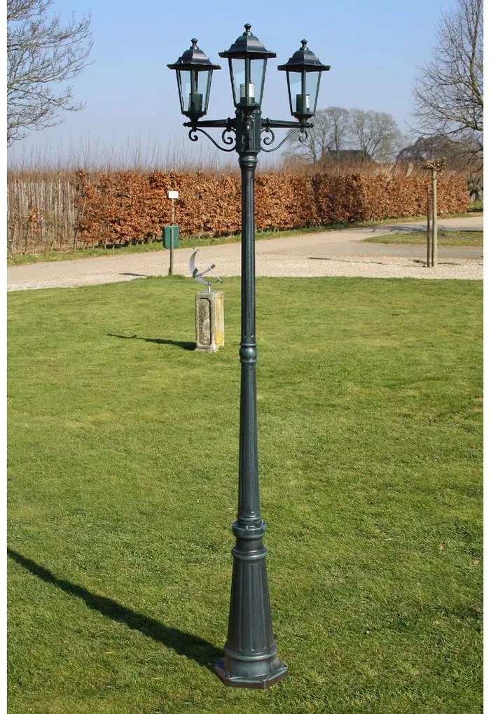 Zahradní lampa | kandelábr Preston | výška 215 cm